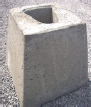Socle en béton
