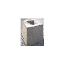 Socle en béton